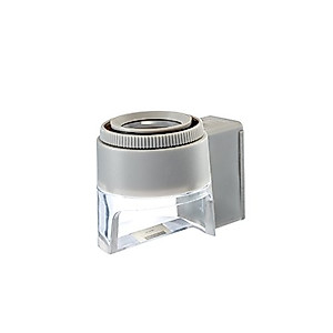 SE ML7527L Illuminated Adjustable-Focus Loupe with 8X Magnification