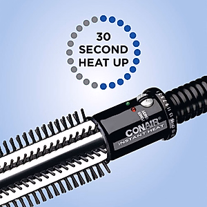 Conair Instant Heat Styling Brush, 1 1/4-Inch