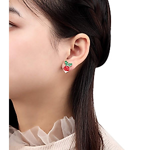 Fashion Cute Vegetable Fruits Pretty Radish Earrings for Women Summer Statement Jewelry - Perfect for Beach Holidays and Parties