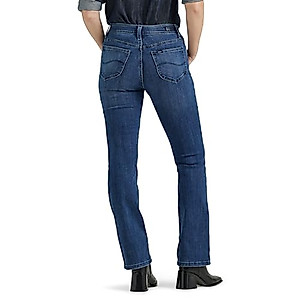 Lee Women's Ultra Lux Comfort with Flex Motion Bootcut Jean Open Seas 12 Medium