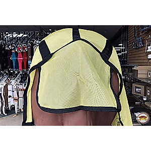 HILASON 72 Inches Horse Fly Sheet Ultra Violet Rays Protect Mesh Bug Mosquito Summer Spring | Fly Sheet | Horse Turnout Sheet | Fly Sheet for Horses | Bug and Mosquito Protection | Fly Sheet for Horse