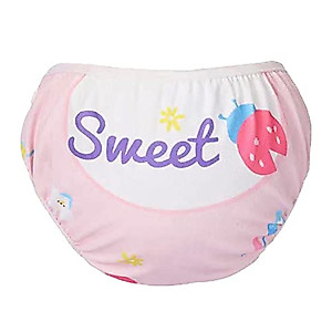 Pink Swim Diapers, Mambobaby Adjustable Stylish Fits Diapers, Waterproof, Reusable for Baby & Newborn Gift 0-24 Months/33 lbs