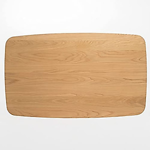 Christopher Knight Home Nyala Wood Dining Table, Natural Oak Finish