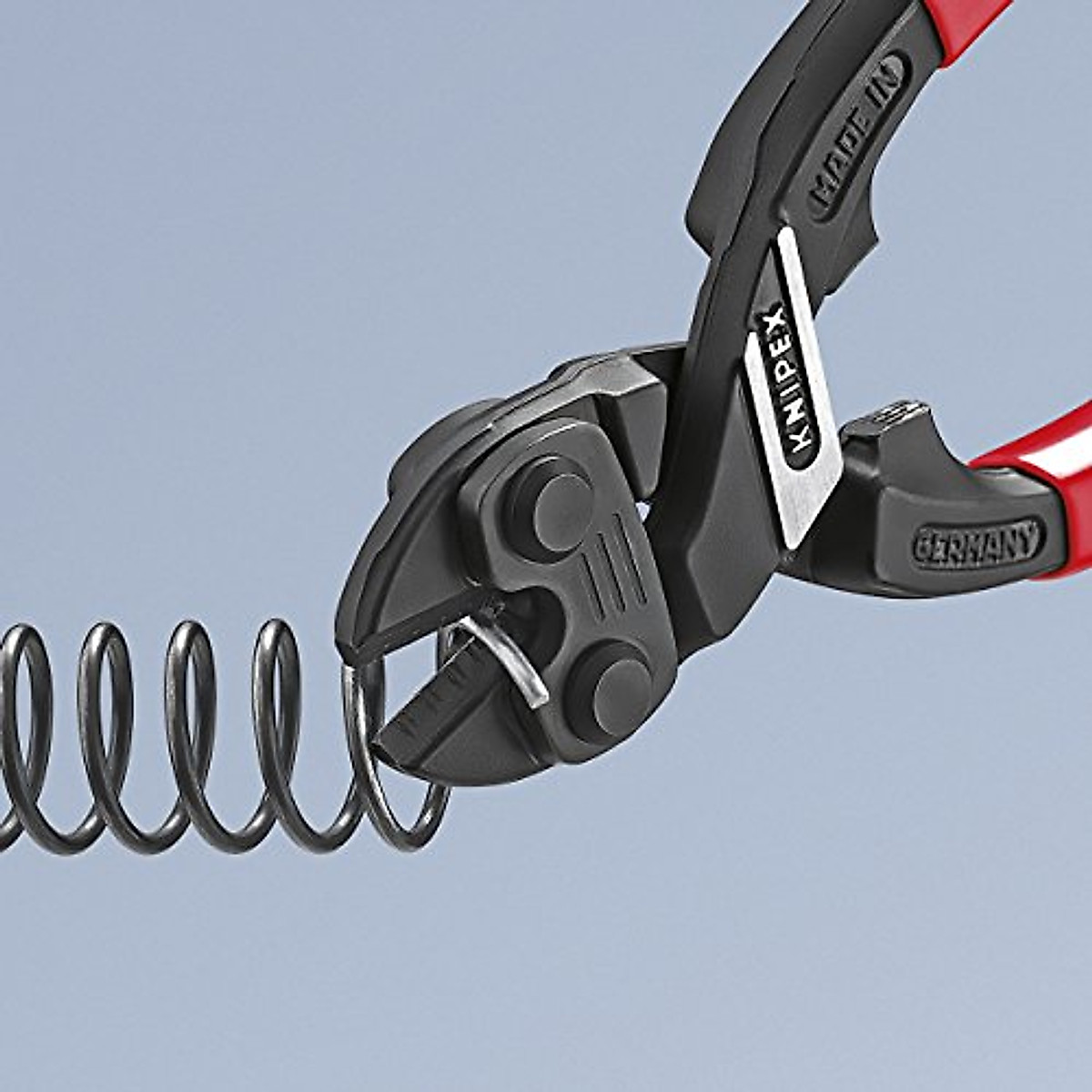KNIPEX - 71 31 200 Tools - CoBolt Compact Bolt Cutter With Notched Blade (7131200), 8-Inch
