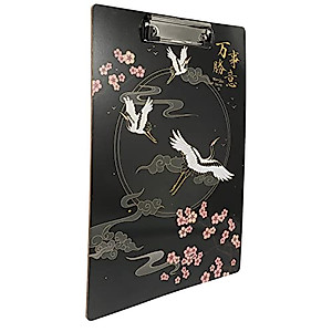 2pcs Acrylic Sheet Acrylic Clipboard Pencil Sketch Clipboard Metal Clip Hardboard Office Supply Exam Paper Clips Folder Black Multifunction Plate Clamp Office Accessories