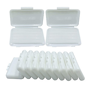 Orthodontic Wax for Braces, HRASY 10 Pack Dental Wax Brace Wearer Wax for Relieving Irritation and Pain, White Flavorless