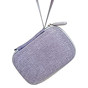 JCHPINE Protective Carrying Case for iWALK Portable Charger Ultra-Compact Power Bank Accessories (Gray Case Only)