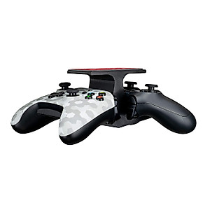 BRAINWAVZ [EOL] The Dock - Dual Game Controller Holder Under The Desk Mount for Xbox Series X, One, PS5, PS4, Switch, Streelseries, PC Gamepad & More, No Screws, Easy to Install, Black [EOL]