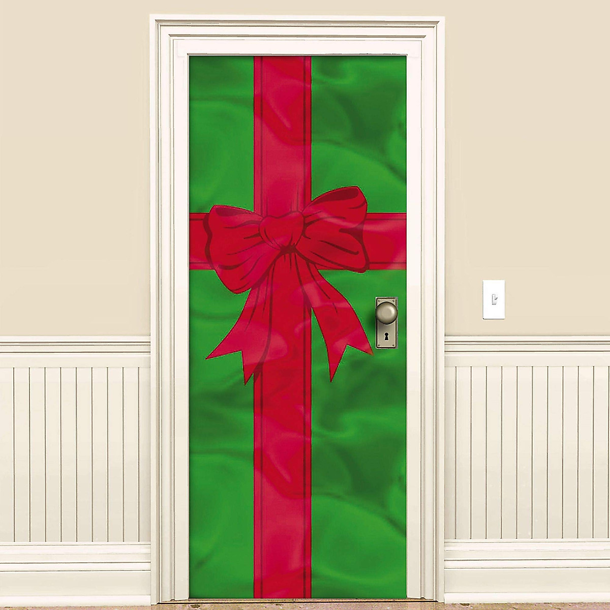 Amscan 243455 Festive Christmas Door Foil Party Decoration 1 Piece