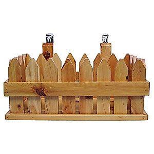 Alfi Brand AB1130 2 Person Free Standing Cedar Wooden Bathtub with Fixtures & Headrests, 65"L x 30.75"W x 23.63"H, Natural Wood