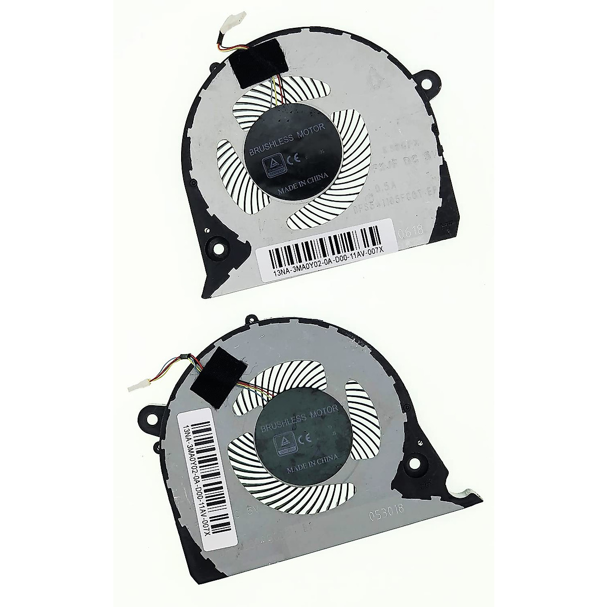 New Laptop CPU and GPU Cooling Fan for Dell inspiron 15 7577 7588 G5 15 5587 G7 7577 7588, Vostro 15-7580 7570 P71F P72F DFS2000054H0T FJQS DFS541105FC0T FKJF DC 5V 0.5A 4-pin(Two Fans)