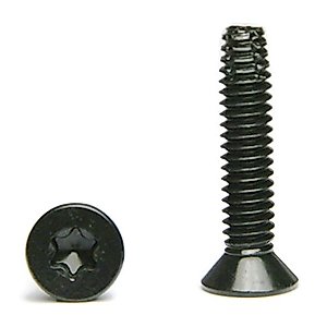 5/16"-18 Flat Head T40 Torx Star Drive Thread Cutting Trailer Floorboard Screws (100, 5/16"-18 x 2-1/2")