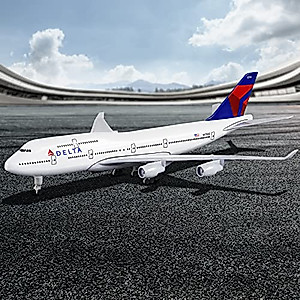 Busyflies 1:300 Scale Delta Boeing 747 Airplane Models Alloy Diecast Plane Model
