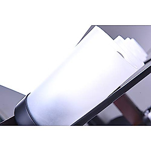 NIUYAO Industrial 8-Lights Pendant Light Wood Island Lighting Vintage Style Rectangular Chandelier Rustic Ceiling Lamp with Alabaster Glass Shade for Dining Room Kitchen Living Room 487111