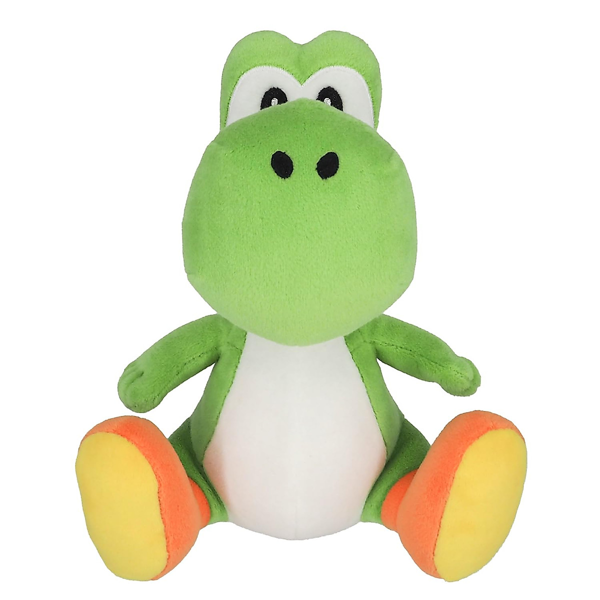 Sanei Super Mario All Star Collection 8" Yoshi Plush, Small , Green