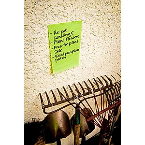 Post-it Extreme XL Notes, Works outdoors, Works in 0 - 120 degrees Fahrenheit, 100X the holding power, Orange, Yellow, Green, 25 Sheets per Pad, 9 Pads/Pack (EXT456-9CT)