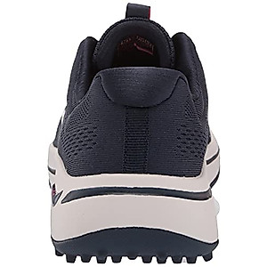 Skechers Women's Go Arch Fit Golf Shoe, Navy/Pink, 8