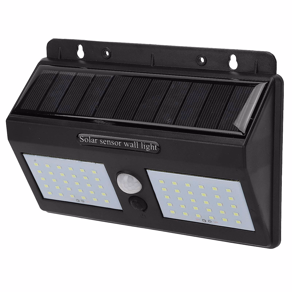 60 LED Solar Lights Outdoor, 90-120° Wide Angle PIR Sensor Lights, 5.5V 1.2W Solar Induction Garden Wall Light Lamp