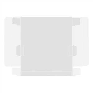 10Pcs Game Card Cartridge Case, Transparent Scratch-Proof Plastic Game Card Protective Case Intend for Nintendo Game Boy GBA Boxed Game