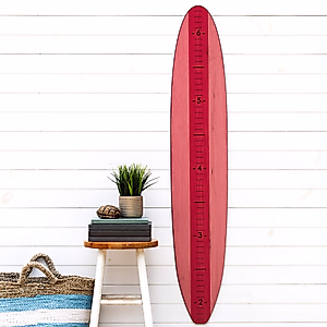 Headwaters Studio Surf Board Growth Chart - Wooden Surfboard Decor, Small Surfboard, Baby Growth Chart for Wall, Grow Chart, Baby Wall Growth Chart, Baby Measuring Board, Grow Chart for Wall Kids