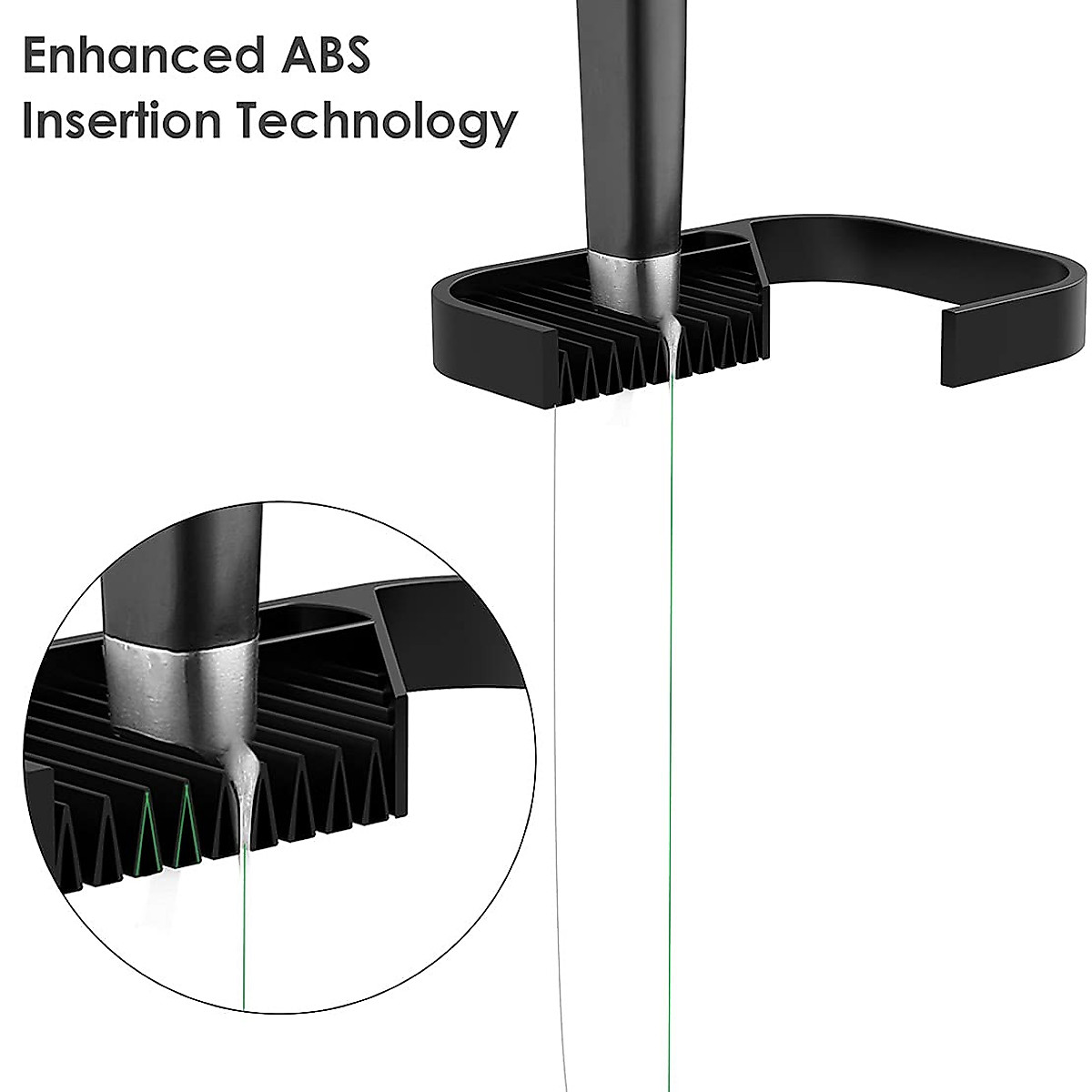 Universal Knife Block without Knives and Utensil Holder for Countertop, Matoyo 2-in-1 Stainless Steel Kitchen Knife Holder for Kitchen Counter, Fingerprint Resistant (Knife/Utensil Holder Silver)