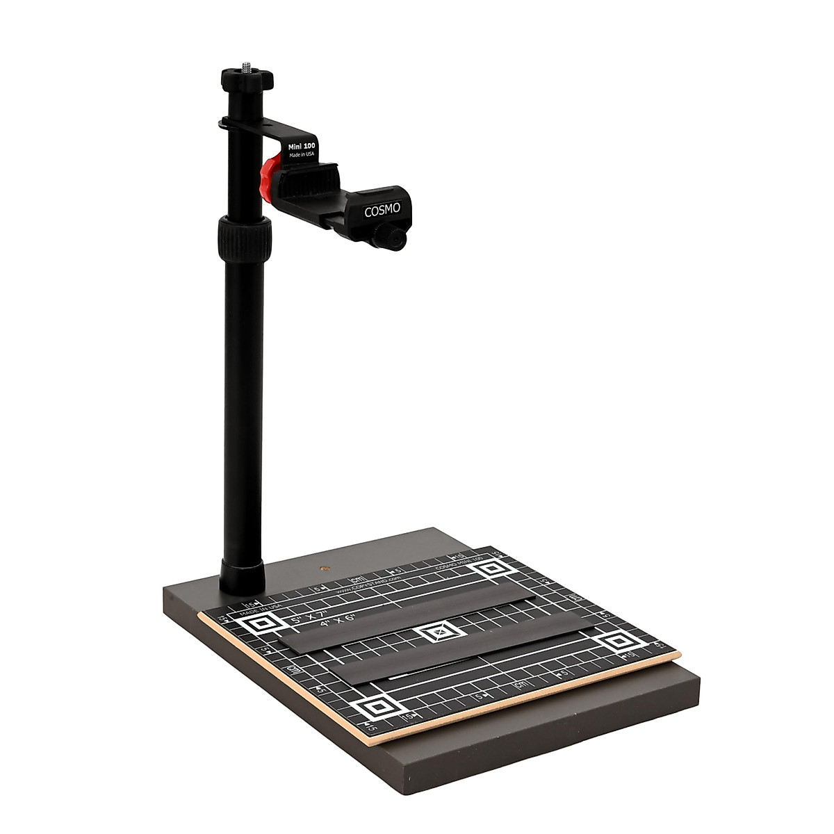 Cosmo COPY STAND, Mini 100, to Digitize Pictures, Documents, Checks (for Deposit), Jewelries and Collectibles with Your Smartphone, Made in The USA