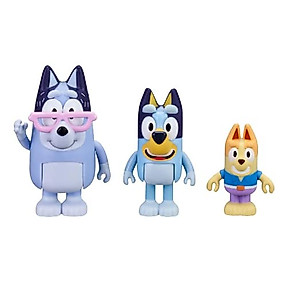 Bluey 2pck Figures, Nana, Bluey & Bartleby