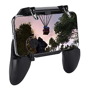Bewinner Phone Gamepad, PC + Metal/Ergonomic Design//Mobile Control Console Gamepad for Smart Phones for phone Android for Pubg - Can Be Stretched Up and Down