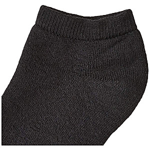 Champion mens Double Dry 6-pair Pack Cotton-rich Low Cut athletic socks, Black, 10 13 US