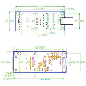 EXVIST 4G LTE Industrial Mini PCIe to USB Adapter USB(4PIN PH2.0) Connector W/SIM Card Slot for WWAN/LTE 3G/4G Module Suitable for M2M & IoT Applications Like Raspberry Pi Industrial Router IP Camera