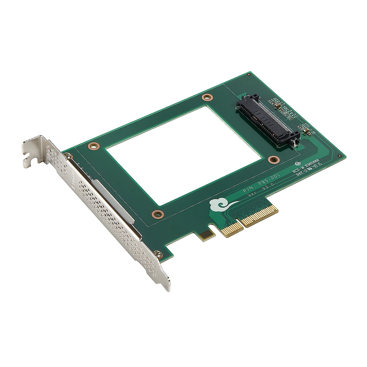 Funtin PCIe NVMe SSD Adapter with U.2 (SFF-8639) Interface for 2.5" NVMe SSD