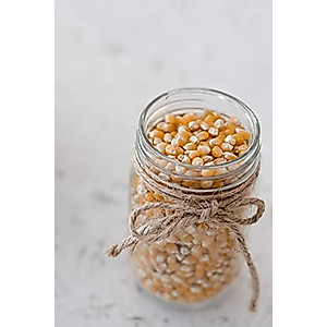 Amish Country Popcorn | 25 lb Bag | Medium Yellow Popcorn Kernels | Old Fashioned, Non-GMO and Gluten Free (Medium Yellow - 25 lb Bag)