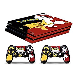 Skin Ps4 PRO - POKEMON - limited edition DECAL COVER ADESIVA Playstation 4 Slim SONY BUNDLE