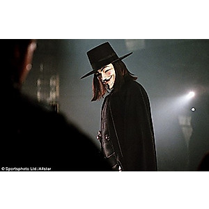 Guy Fawkes Mask with Vinyl Sticker