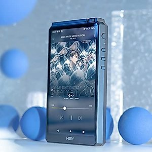 HiBy R6 III Digital Audio Player MP3 MP4 Player with Class A&AB Dac Amp Android 12 Bluetooth 5.0 WiFi 2.4G+5G 4500mAh(Blue)