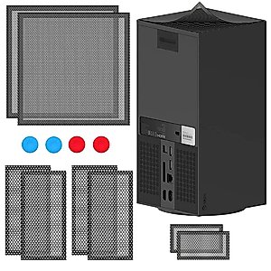XYGCACO Dust Filter for Xbox Series X, Vent Dust Filter Cover Top Case Dust Proof Filter Cover for Xbox Series X- 2 Packs