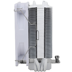 Thermalright AssassinX120 SE ARGB White CPU Air Cooler, 4 Heat Pipes, TL-C12CW-S PWM Quiet Fan CPU Cooler with S-FDB Bearing, for AMD AM4 AM5/Intel 1700/1150/1151/1200