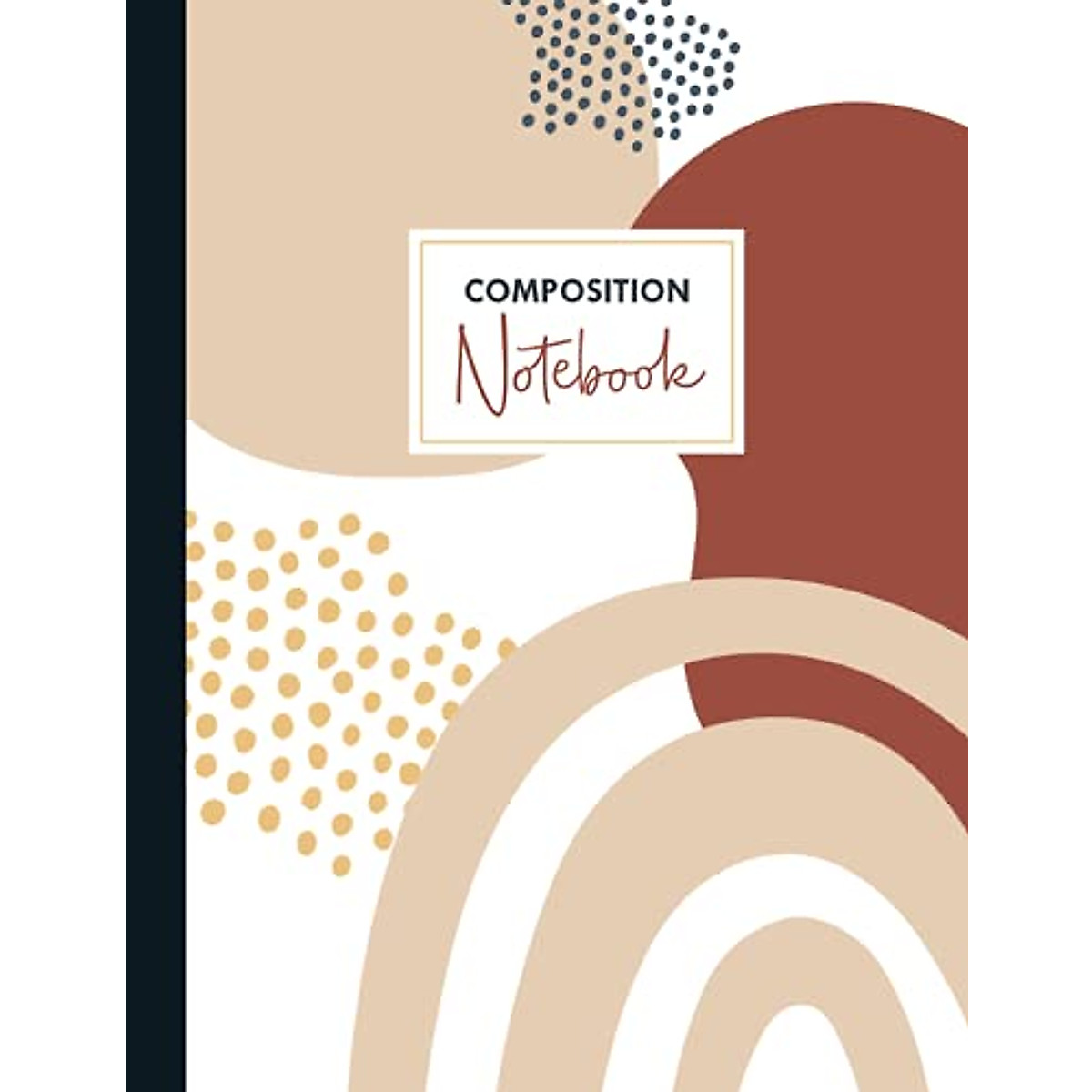 Composition Notebook: Aesthetic Composition Notebook | Aesthetic Journal | Wide Ruled Paper Book – 8.5 x 11” (110 Pages) | Back to School Notebook for ... Teens, Kids, Elementary, College, Study Notes