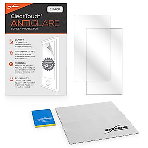 BoxWave Screen Protector Compatible with Alpine ILX-F259 - ClearTouch Anti-Glare (2-Pack), Anti-Fingerprint Matte Film Skin for Alpine ILX-F259, Alpine ILX-F259, ILX-F409, ILX-F309
