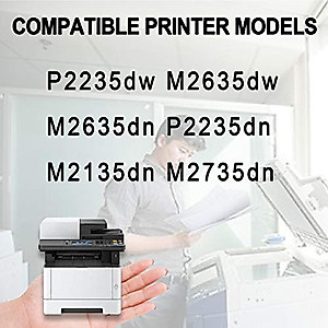 TK1152 TK-1152 1T02RV0US0 Toner Cartridge (Black,6 Pack) Replacement for Kyocera P2235dw M2635dw M2635dn P2235dn M2135dn M2735dn Toner Kit Printer