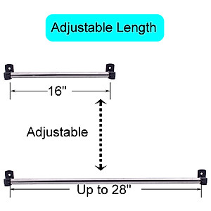 YYST Jersey Hanger Anti-Slipping Jersey Display Hanger Holder Closet Jersey Hanger - 16" to 28" (4)