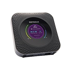 Netgear Nighthawk MR1100 4G LTE Mobile Hotspot Router (AT&T GSM Unlocked)(Steel Gray)