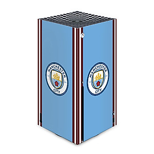Head Case Designs Officially Licensed Manchester City Man City FC 2022/23 Home Kit Logo Art Vinyl Sticker Gaming Skin Decal Cover Compatible with Xbox Series X Console