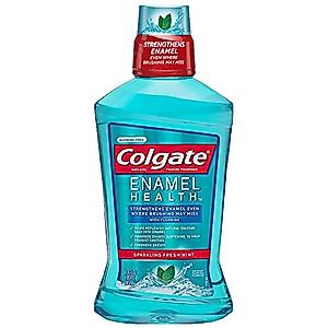 Colgate Enamel Health Mouthwash, Fresh Mint, 16.9 Ounce