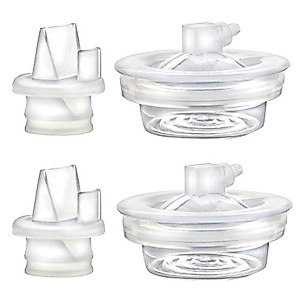 Replacement Parts Compatible with Avent Comfort Pump, Valve, Diaphragm for Single and Double Electric Pumps; Made by Maymom
