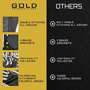 Gold Trident Remember Why You Started Motivational Gym Banner - Inspire Your Workout with this Banner - Perfect Fitness Wall Decor for Gym, Dorm - Stay Motivated with Cool Motivation Art - 3x5 Feet