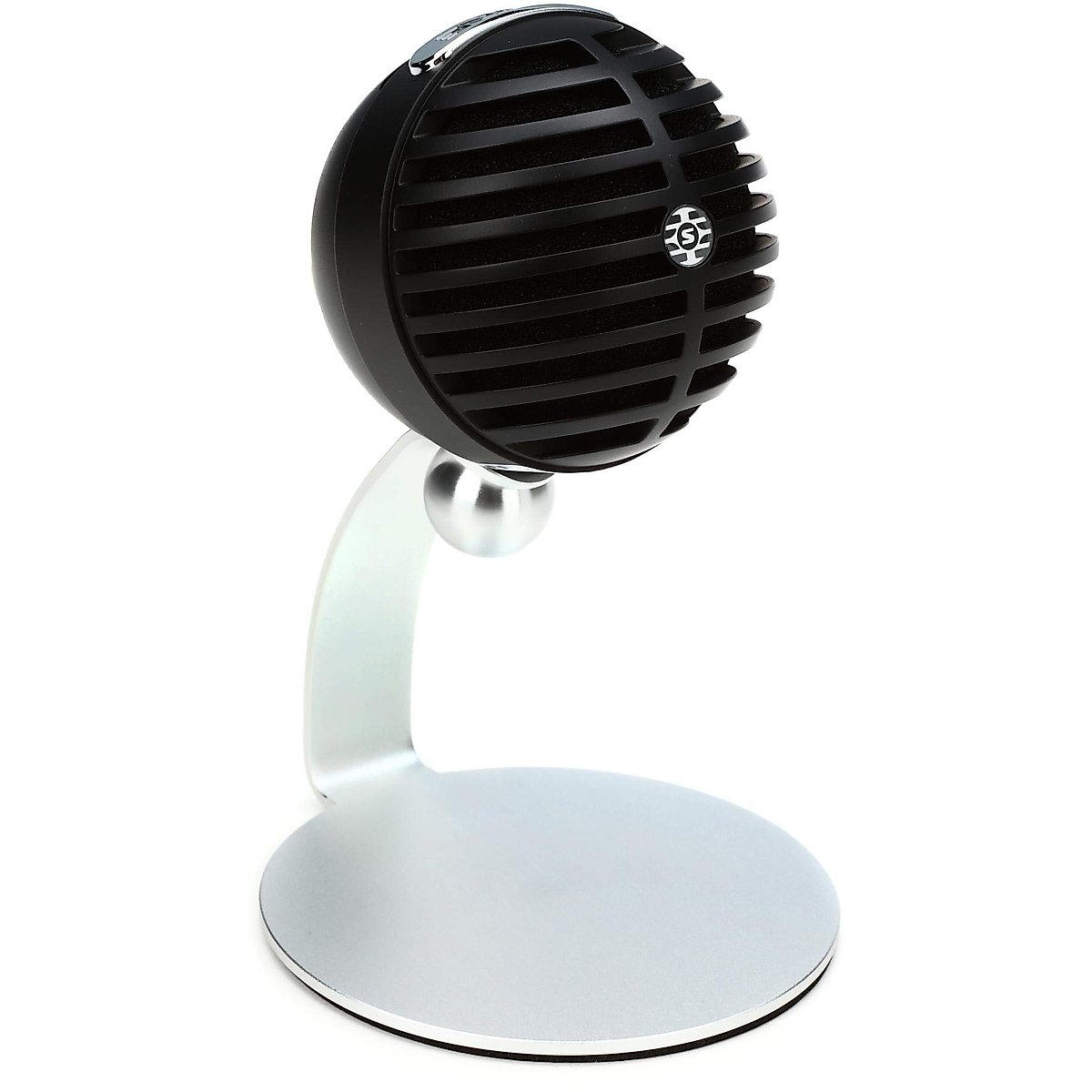 Shure MV5C Home Office Microphone, Conferencing Microphone for Mac & PC, Crystal Clear Voice & Call, Durable & Portable Design, Quick & Easy Setup, Works with Team, Zoom & Others - Black (MV5C-USB)