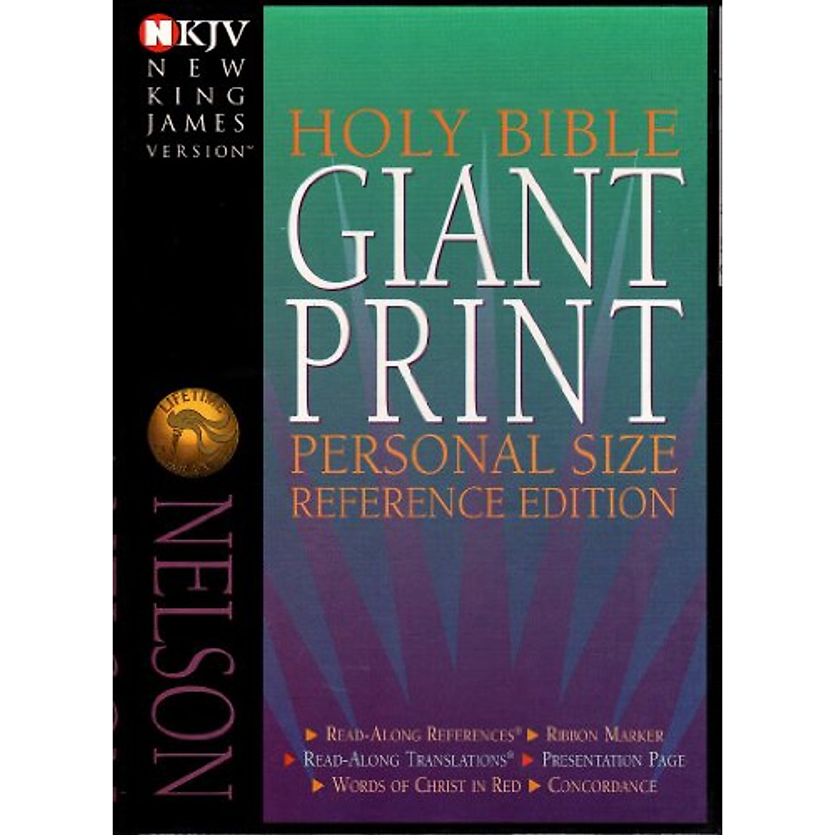 Holy Bible Personal Size Giant Print Red Letter Edition Nelson 334BG (NKJV)