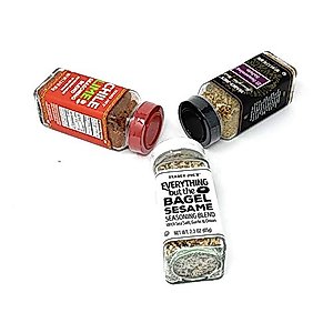 Trader Joe's Seasoning - 21 Salute Seasoning , Chile Lime and Everything but the bagel Seasoning