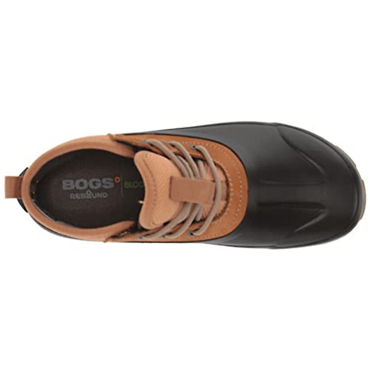 Bogs Womens Classic Casual Lace Leather Boot Snow, Cognac Multi, 7